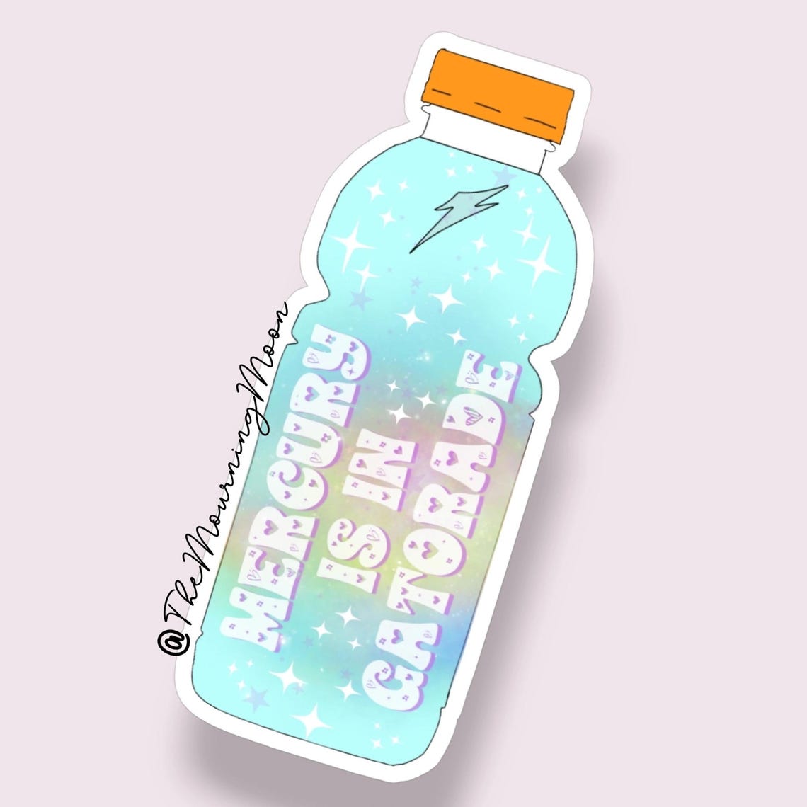 Mercury is in Gatorade Sticker - Etsy