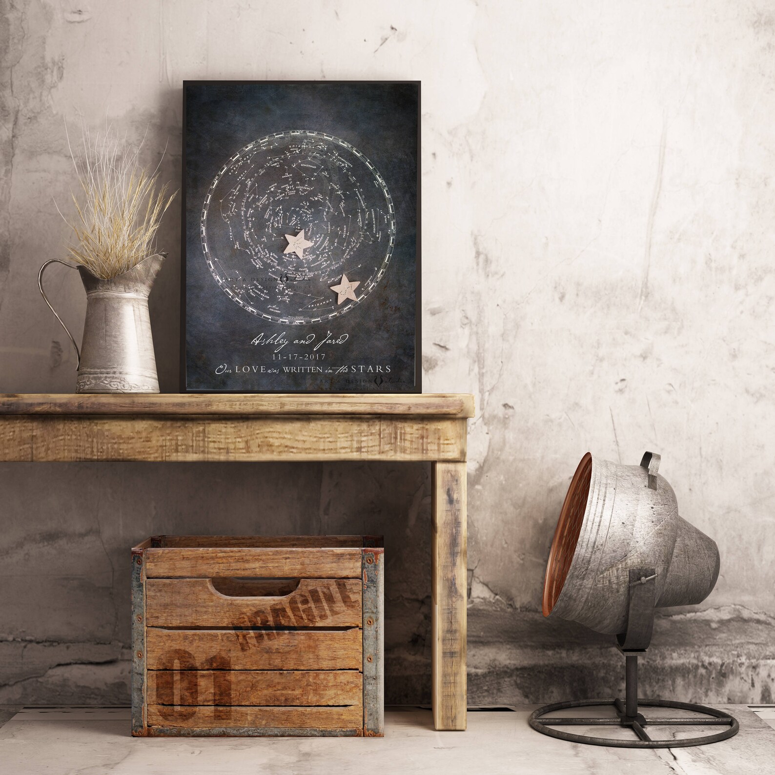 Night Print Sky Print Map of the Sky Print Constellation - Etsy