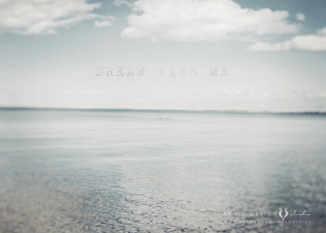 Ocean Photo With Quote Beach Lover Seaside Print Sea Lover - Etsy