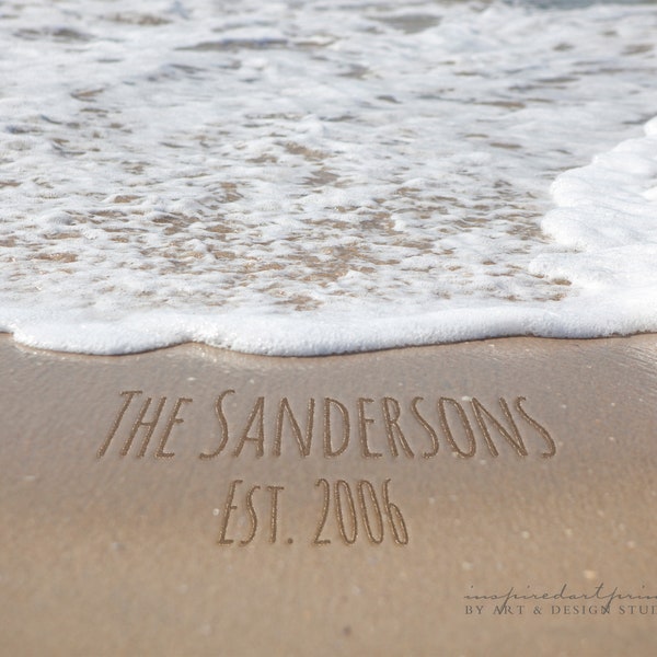 Beach Writing - Etsy