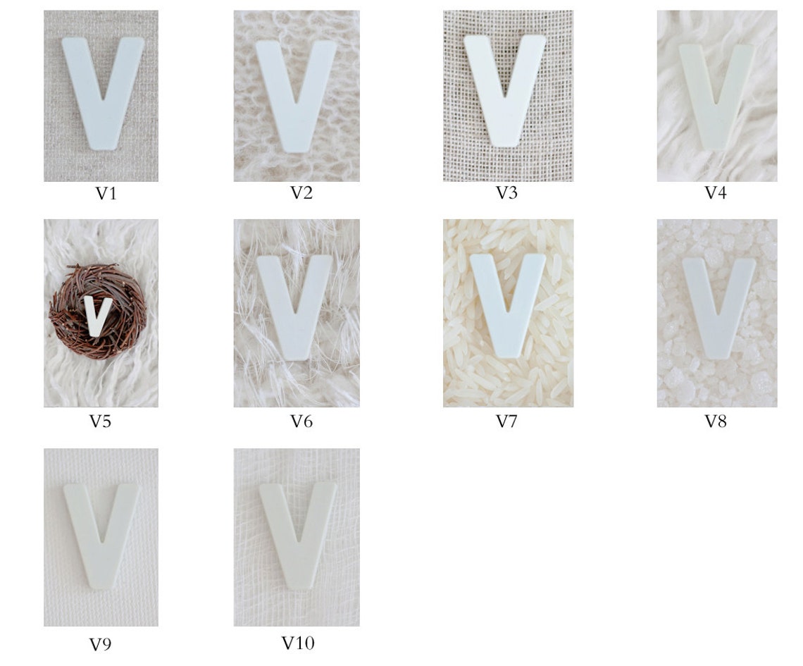 Alphabet Art Photos Letter V Custom Letter Art Custom Name | Etsy