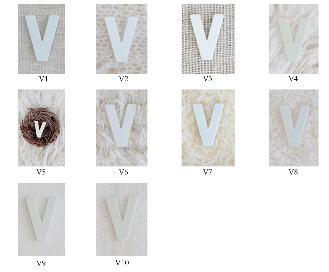 Alphabet Art Photos Letter V Custom Letter Art Custom Name | Etsy