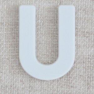 Unique Letter Art, Alphabet U Photography, Neutral Home Decor, Small ...