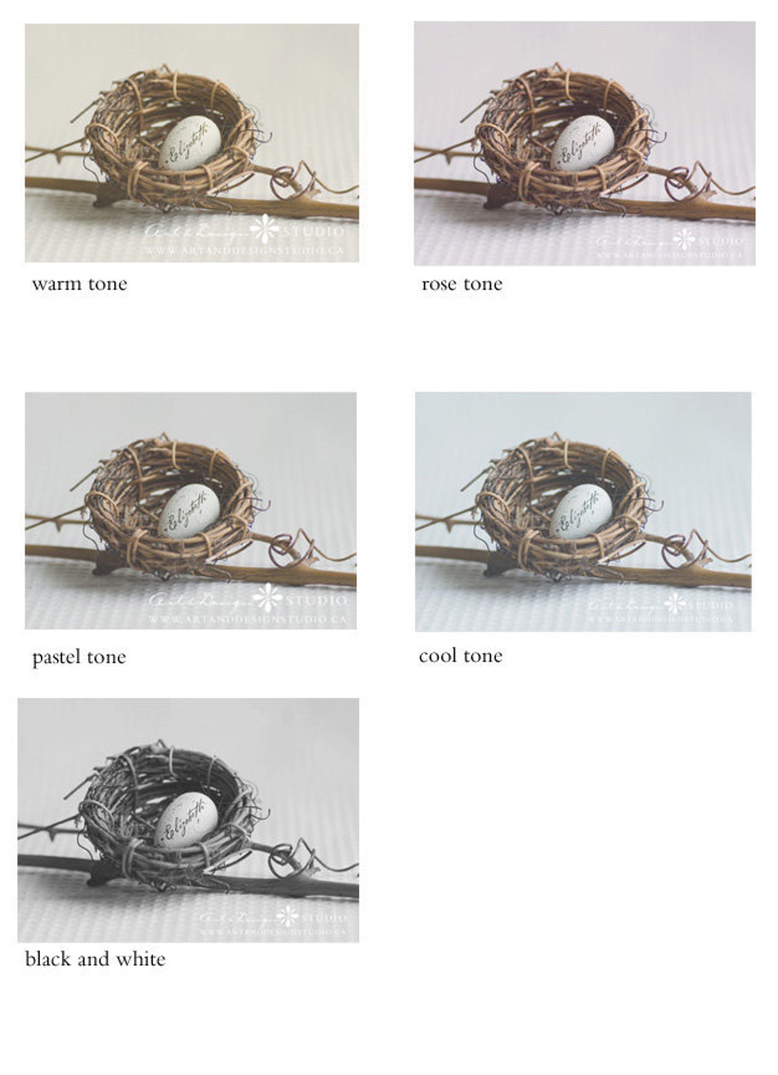 Personalized Baby Gift Custom Nursery Art Baby Nest Name | Etsy