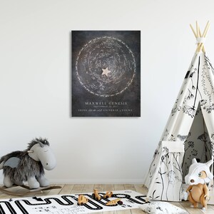 Astronomy Chart, Constellation Kid Room, Zodiac Sign, Personalized Star ...