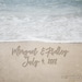 Message in Sand Names in Sand Personalized Photo Beach - Etsy