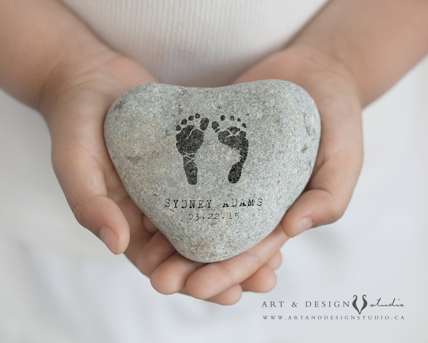 Baby Memorial Art Print Baby Footprint Art Loss of Baby - Etsy