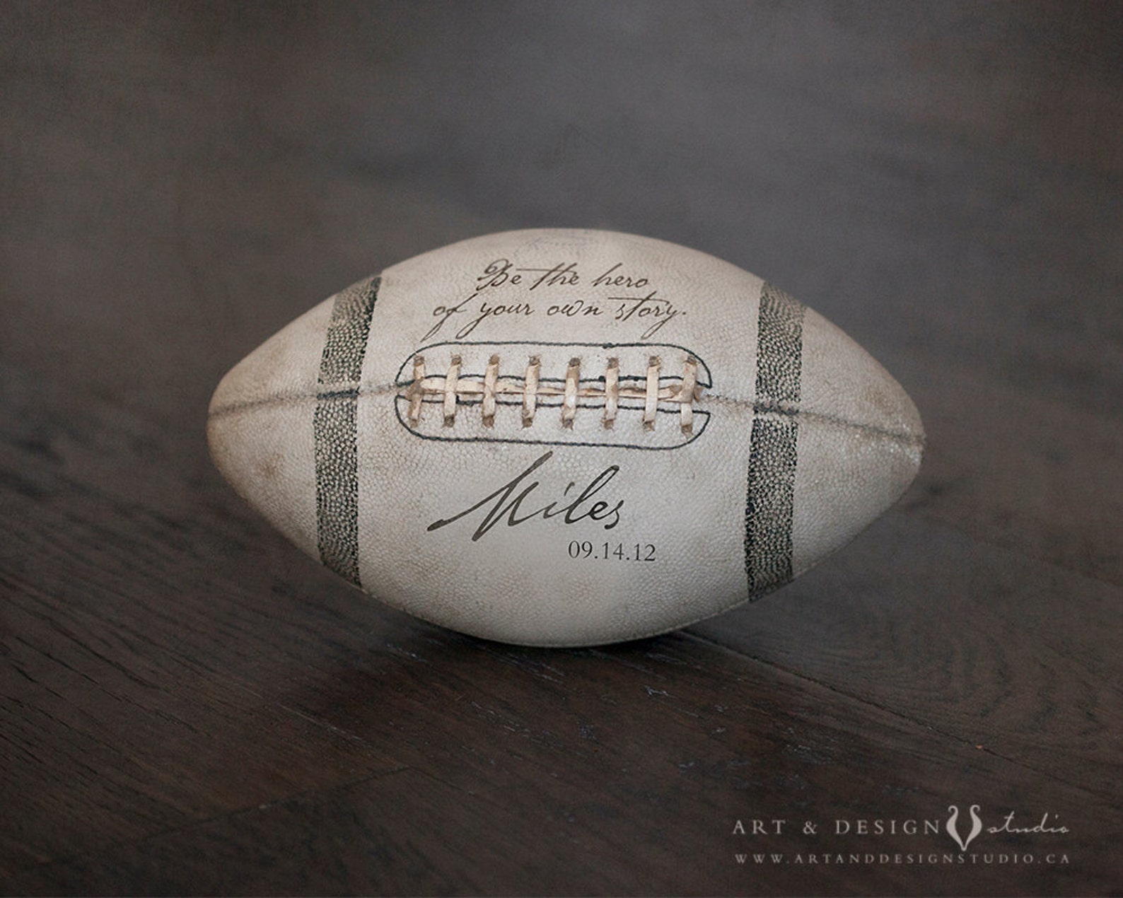 Football Poster Print Personalized Football Wall Art Print - Etsy