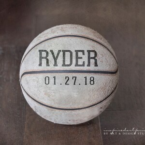 Sports Name Decor, Jersey Number, Basketball Room Decor for Kids ...