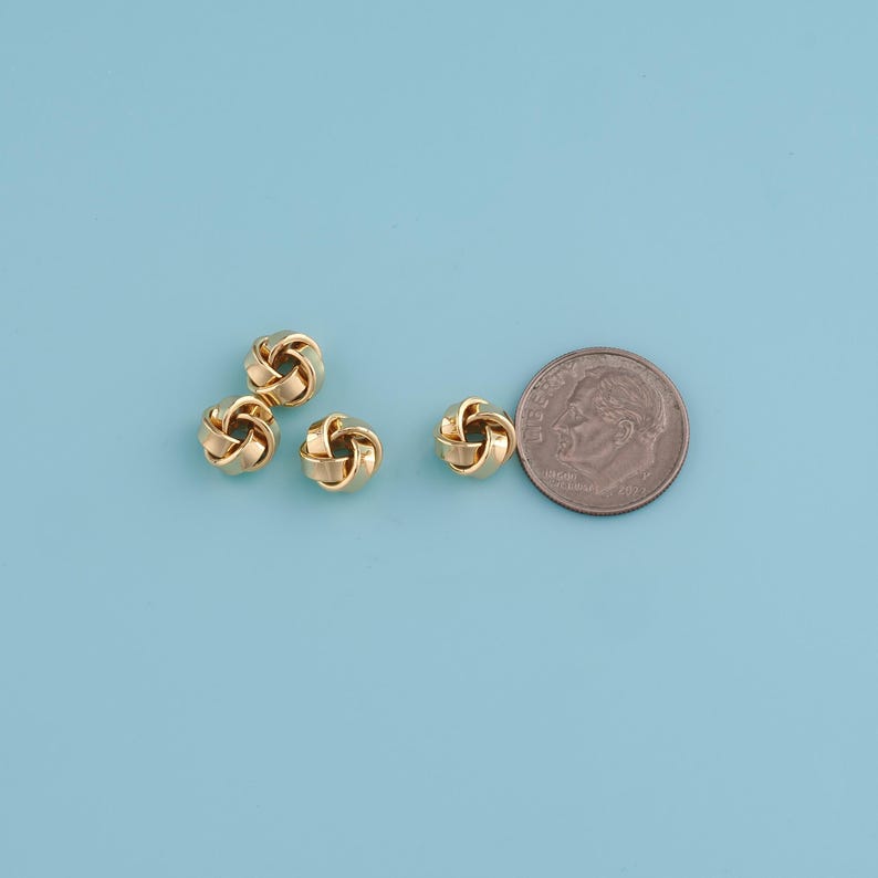 18K Gold Filled Woven Spacer Beads,knot Spacer Beads,woven Bead, Round ...
