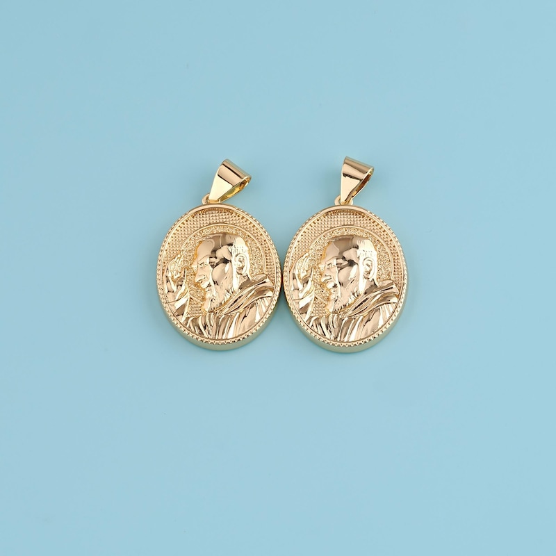 Padre Pio Gold Bracelet - Etsy