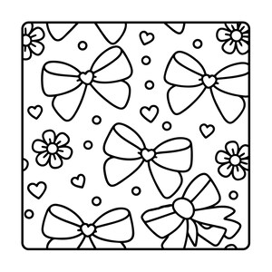 Simple Patterns Coloring Book, Bold & Easy (PDF, PNG, JPG) - Etsy