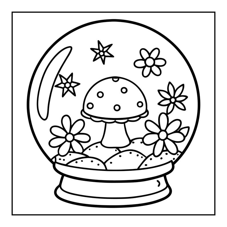 100 Bold and Easy Coloring Book - Etsy