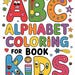 Abc Alphabet Coloring Book for Kids - Etsy