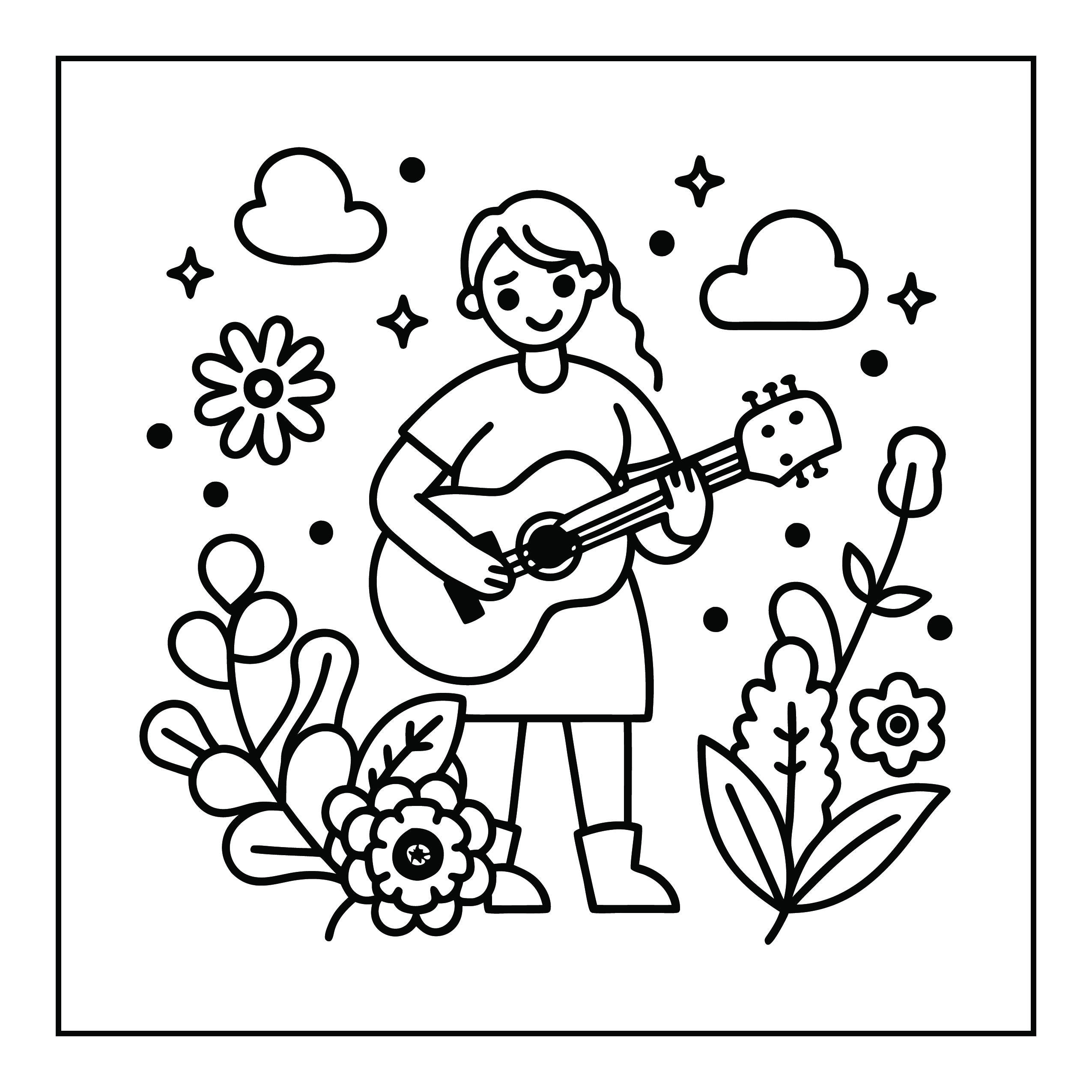 Cozy Girl Life: Cute Coloring Book - Etsy