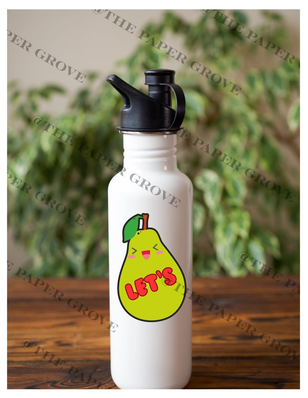 Let's Pear ABA Pun Die Cut Sticker - Etsy
