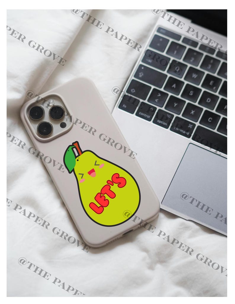 Let's Pear ABA Pun Die Cut Sticker - Etsy