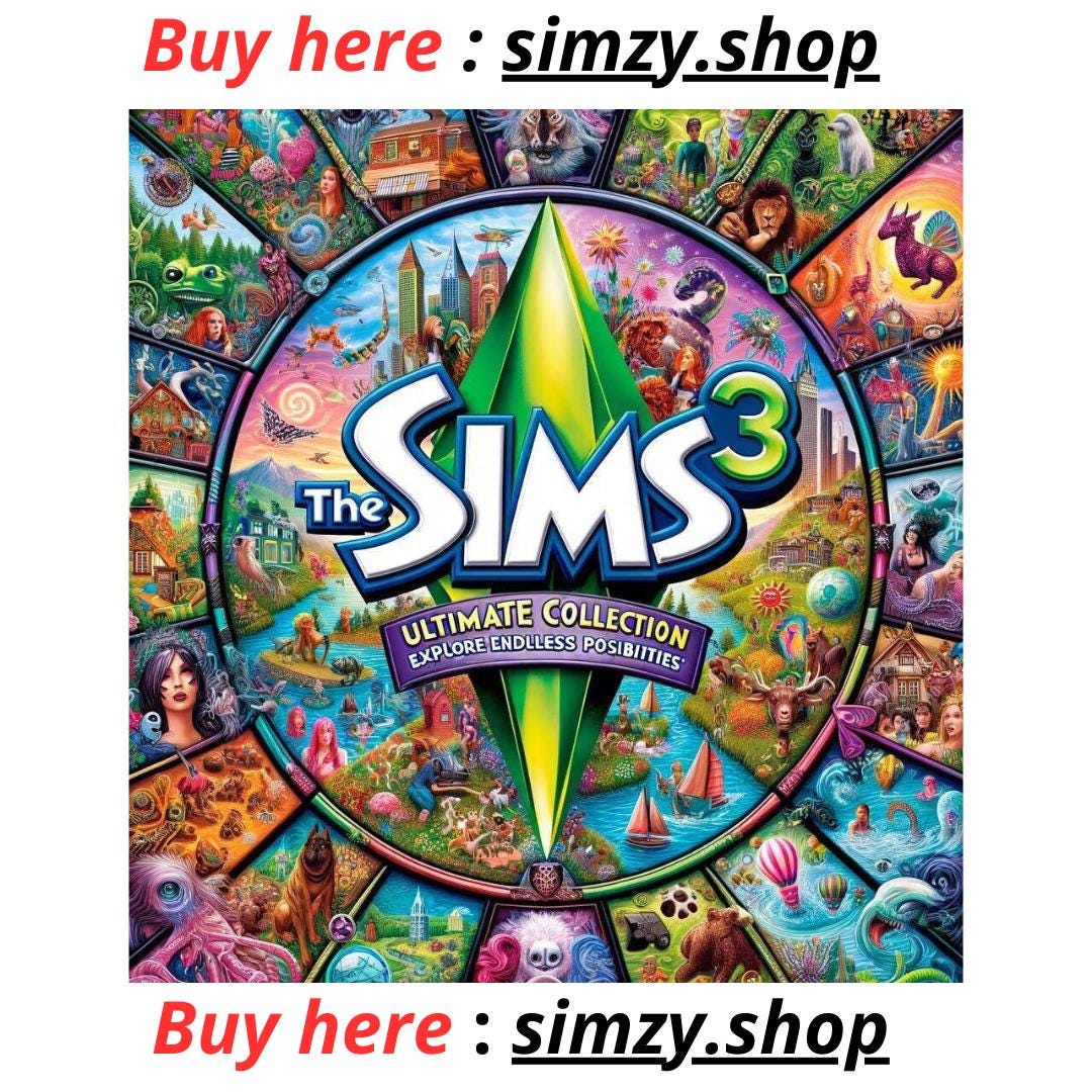 The Sims 3 Complete Collection - Complete Expansion Pack - Etsy