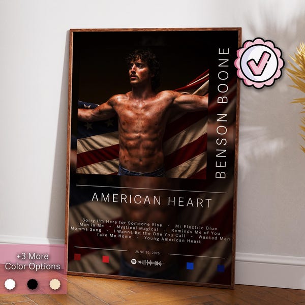 Benson Boone Album Covers - Etsy