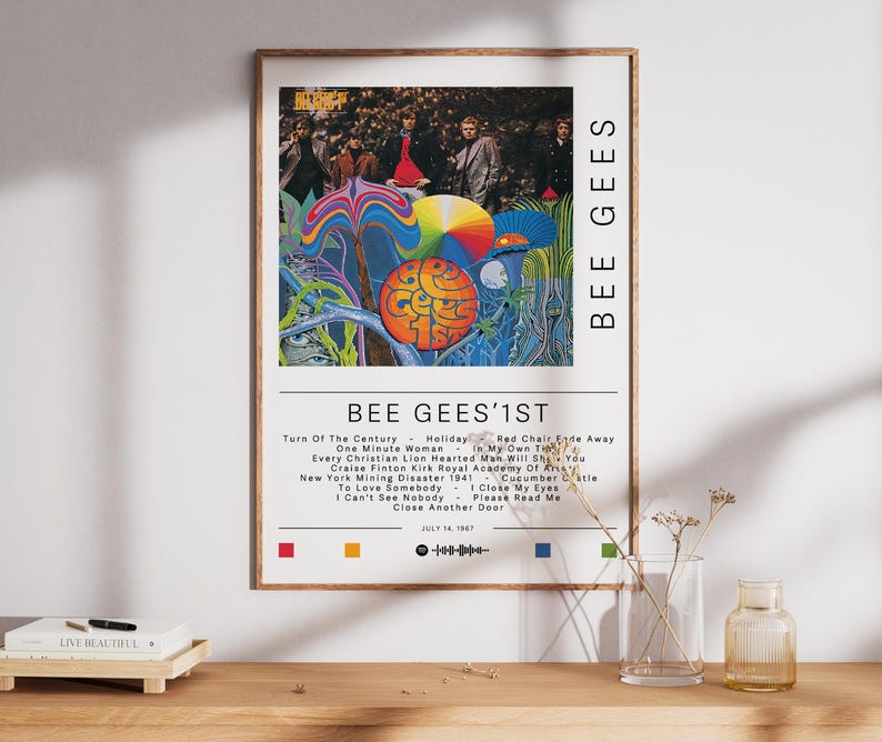Bee Gees Poster | Bee Gees ' 1st Poster | Album Poster Prints | Wall ...