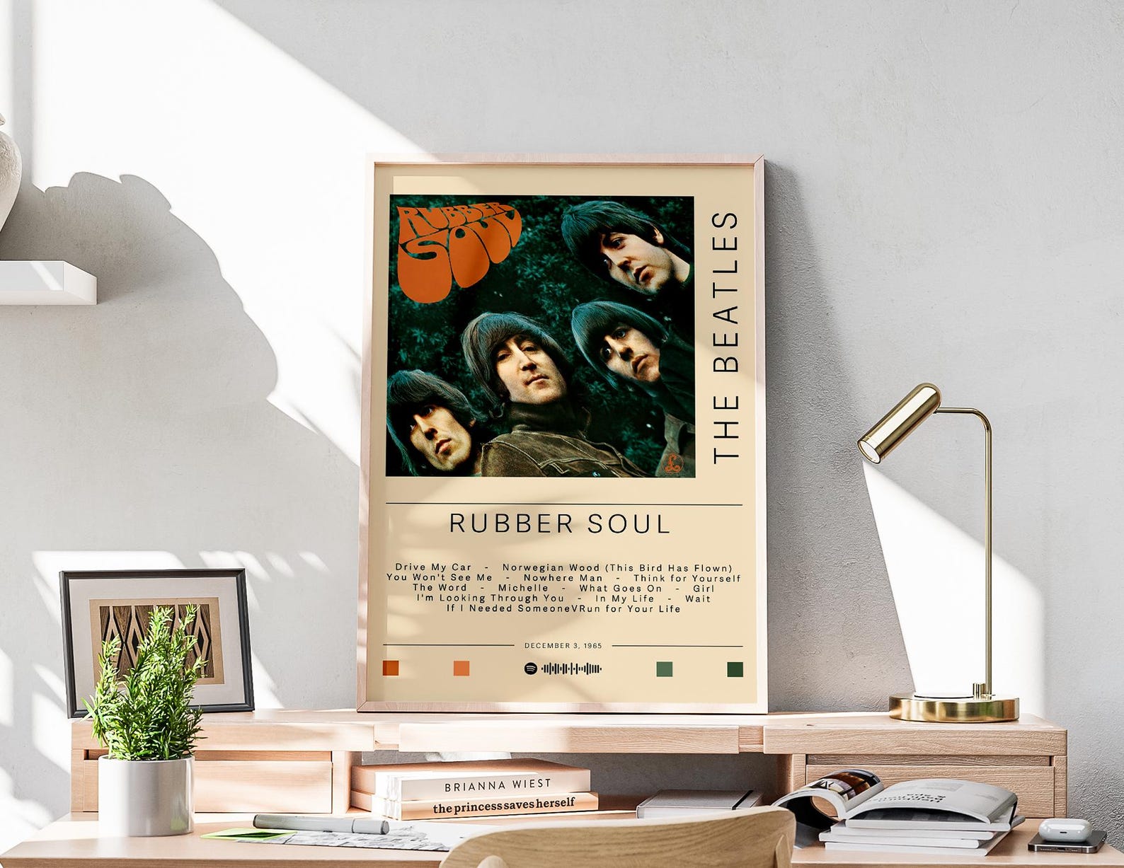The Beatles Poster | Rubber Soul Poster | Album Poster Prints | Wall ...