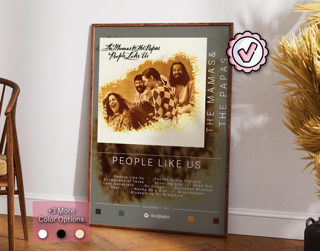 The Mamas&the Papas Poster | People Like Us Poster | Album Poster ...