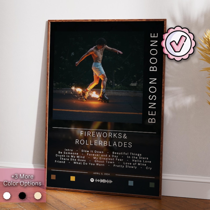 Benson Boone Poster - Etsy