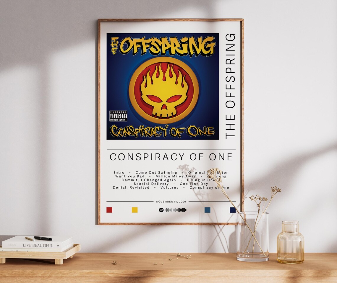 The Offspring Poster | Conspiracy One Poster | Album Poster Prints ...
