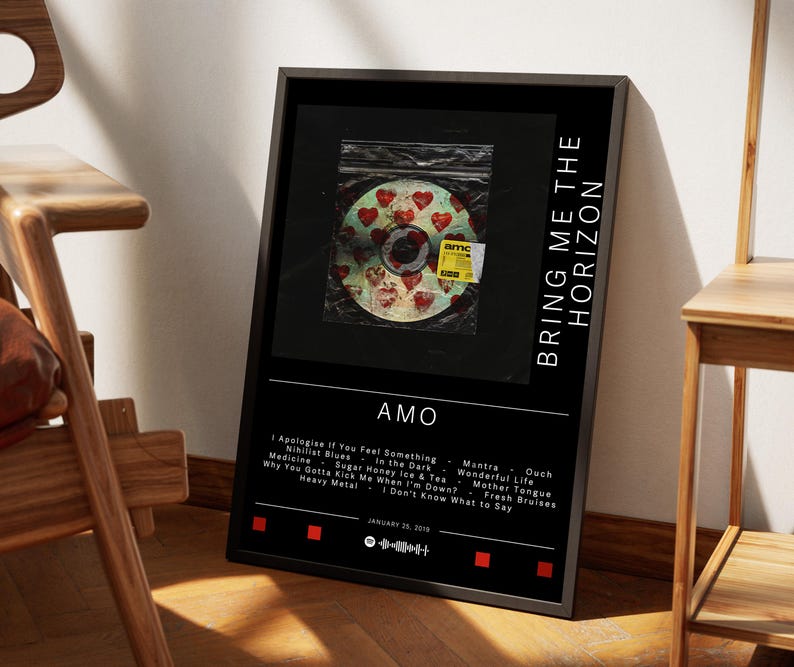 Bring Me the Horizon Poster | Amo Poster | Album Poster Prints | Wall ...