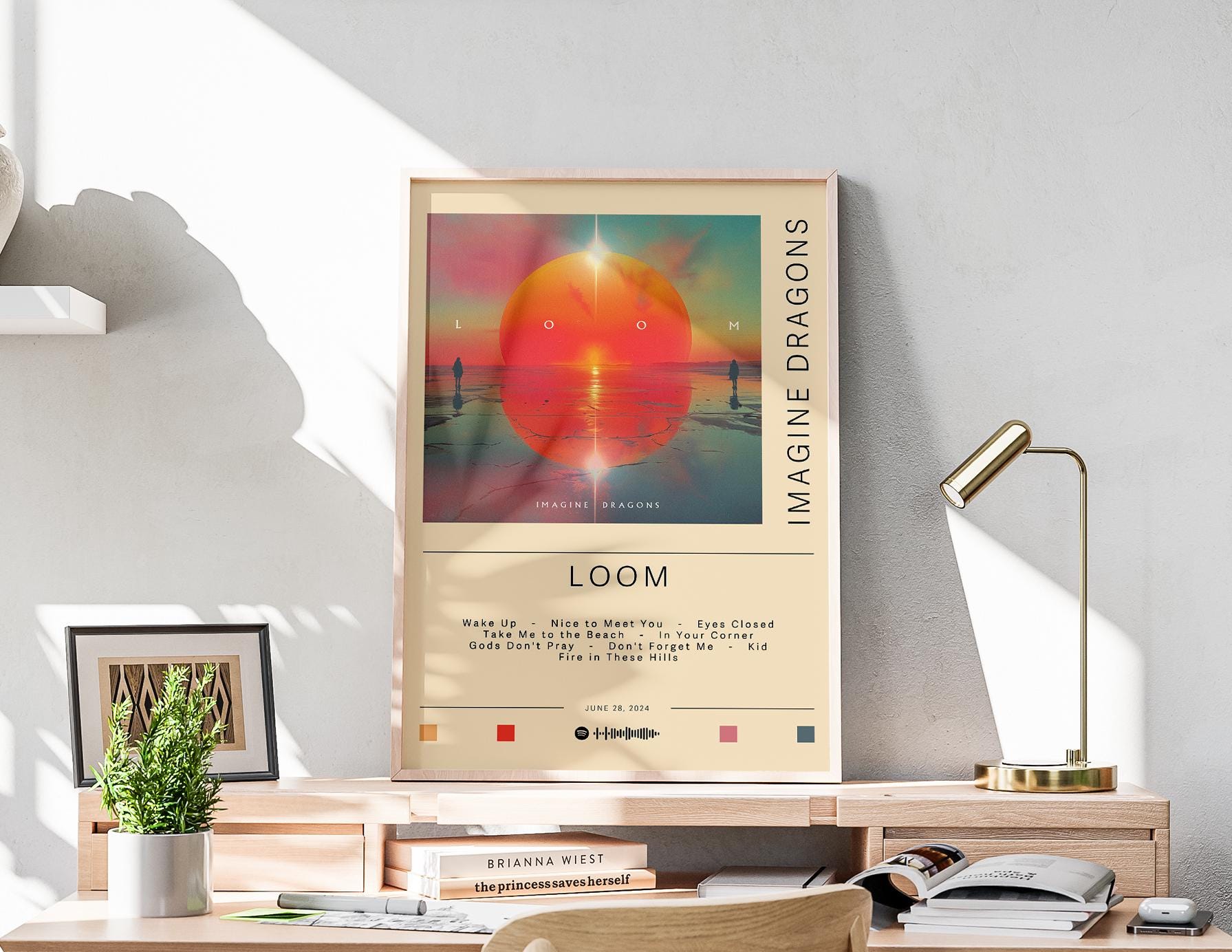Imagine Dragons Poster | LOOM Poster | Album Poster Prints | Wall Decor ...