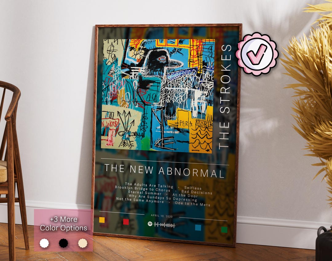 The Strokes Poster | the New Abnormal Poster | Album Poster Prints ...