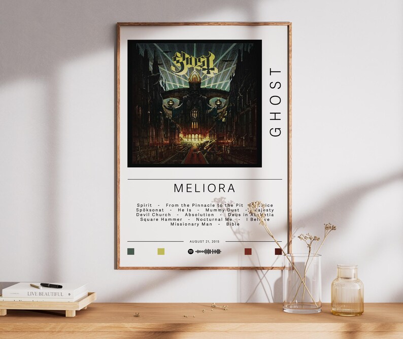 Ghost Poster | Meliora Poster | Album Poster Prints | Wall Decor ...