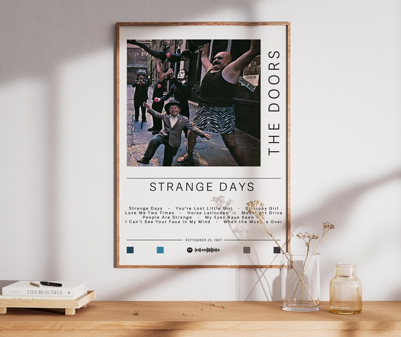 The Doors Poster | Strange Days Poster | Album Poster Prints | Wall ...