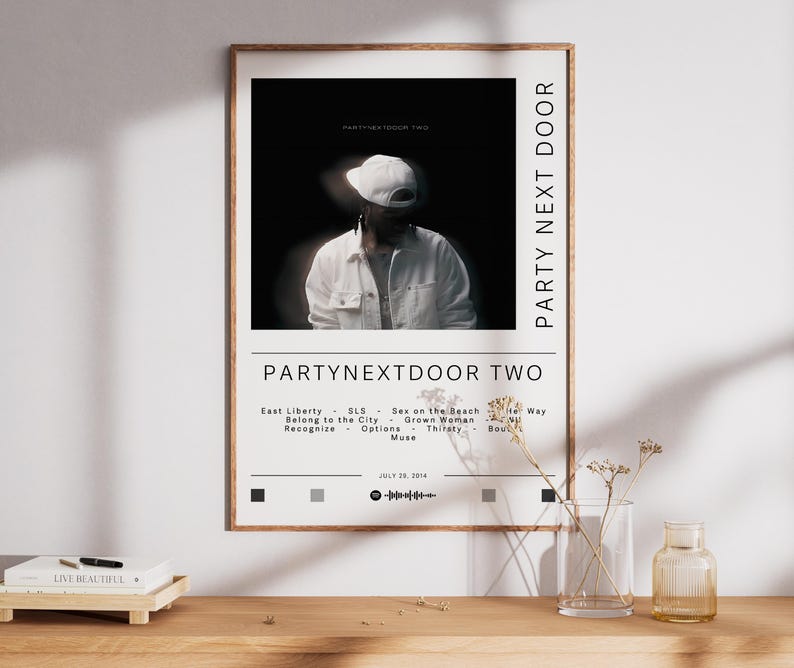 Party Next Door Poster | PARTYNEXTDOOR 2 Poster | Album Poster Prints ...