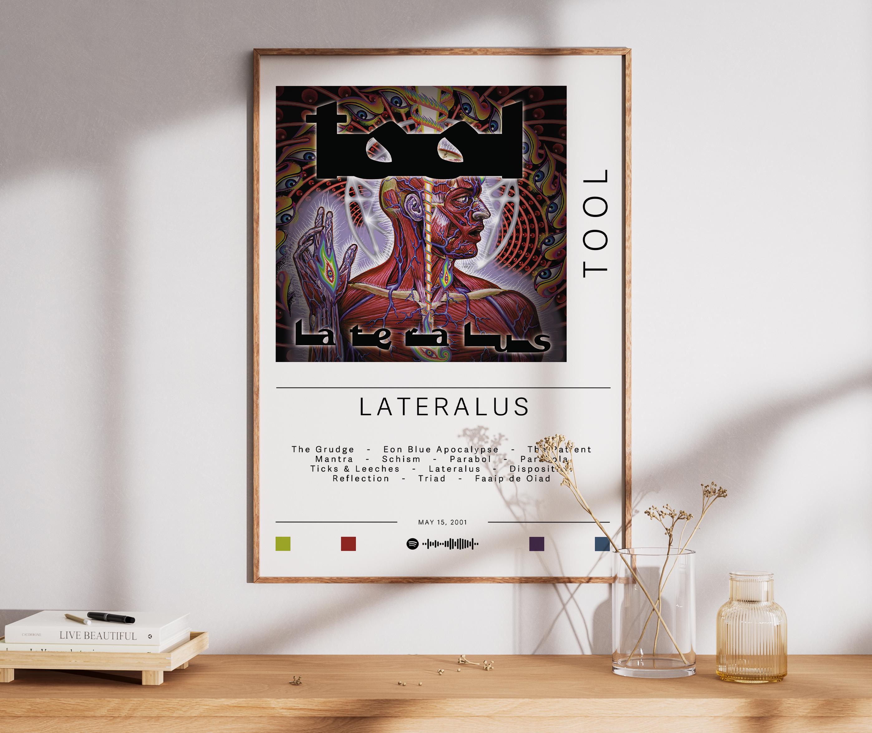 Tool Poster | Lateralus Poster | Album Poster Prints | Wall Decor ...