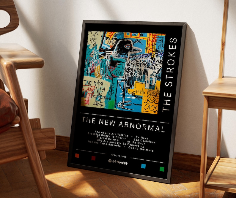 The Strokes Poster | the New Abnormal Poster | Album Poster Prints ...