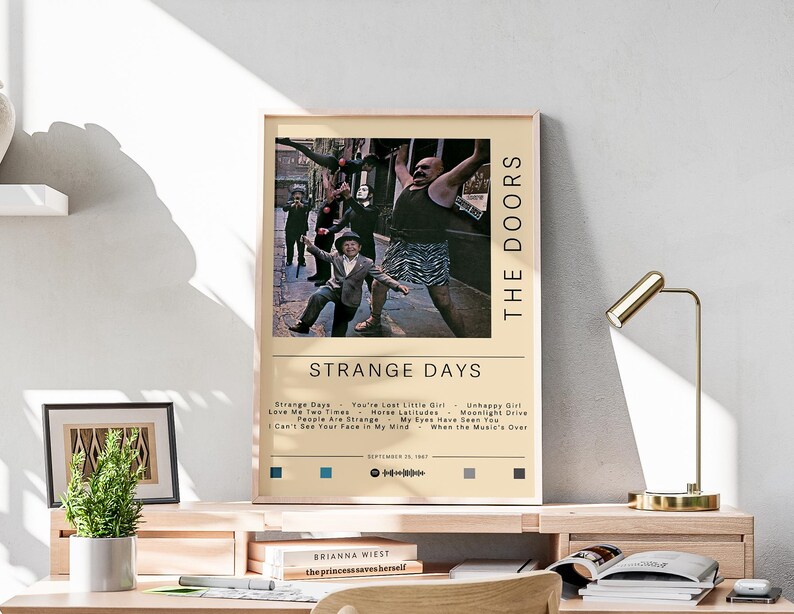 The Doors Poster | Strange Days Poster | Album Poster Prints | Wall ...
