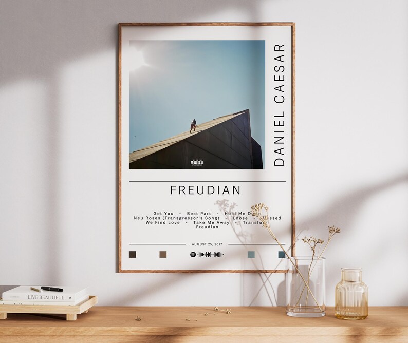 Daniel Caesar Poster | Freudian Poster | Album Poster Prints | Wall ...