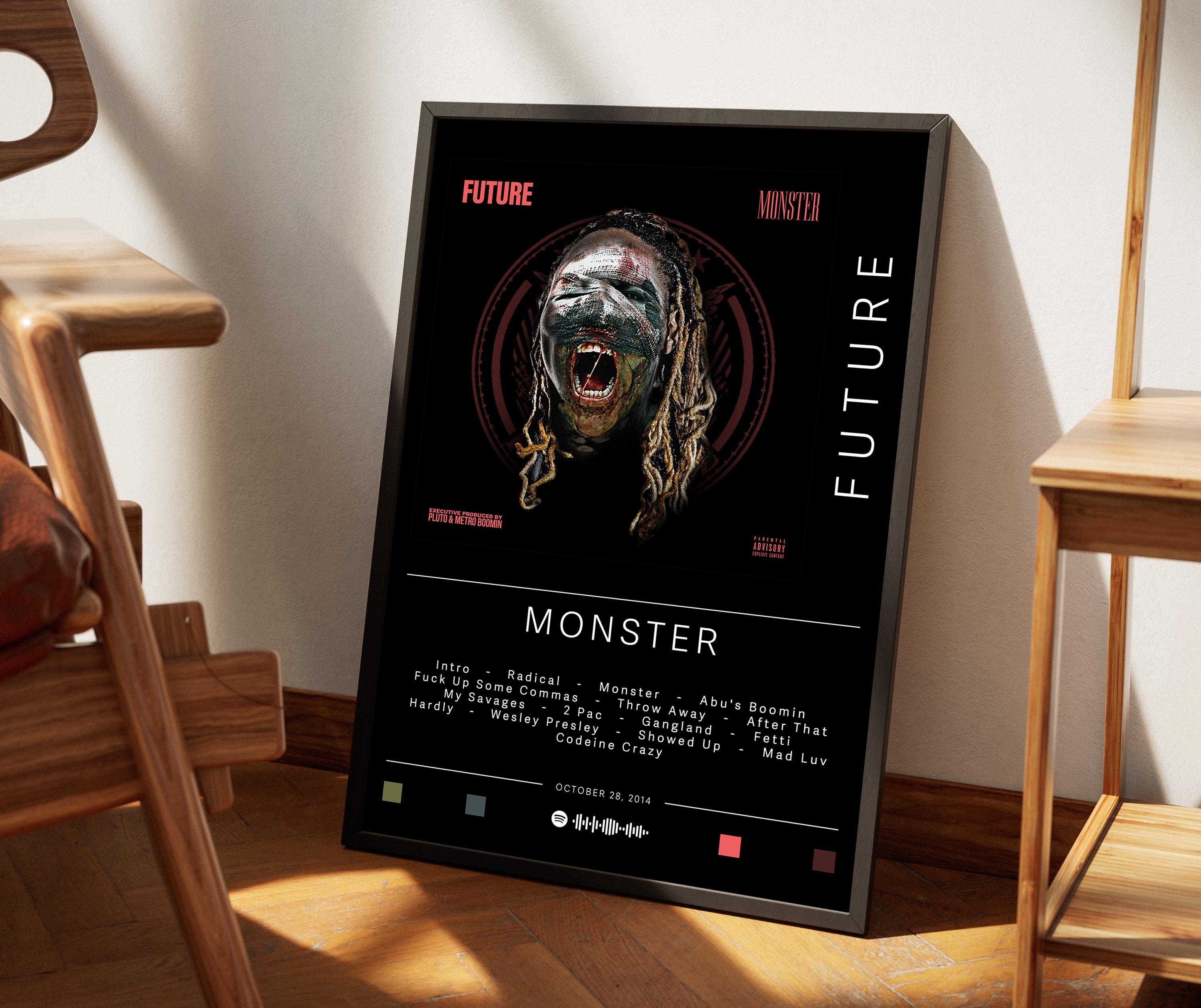 Future Poster | Monster Poster | Album Poster Prints | Wall Decor ...