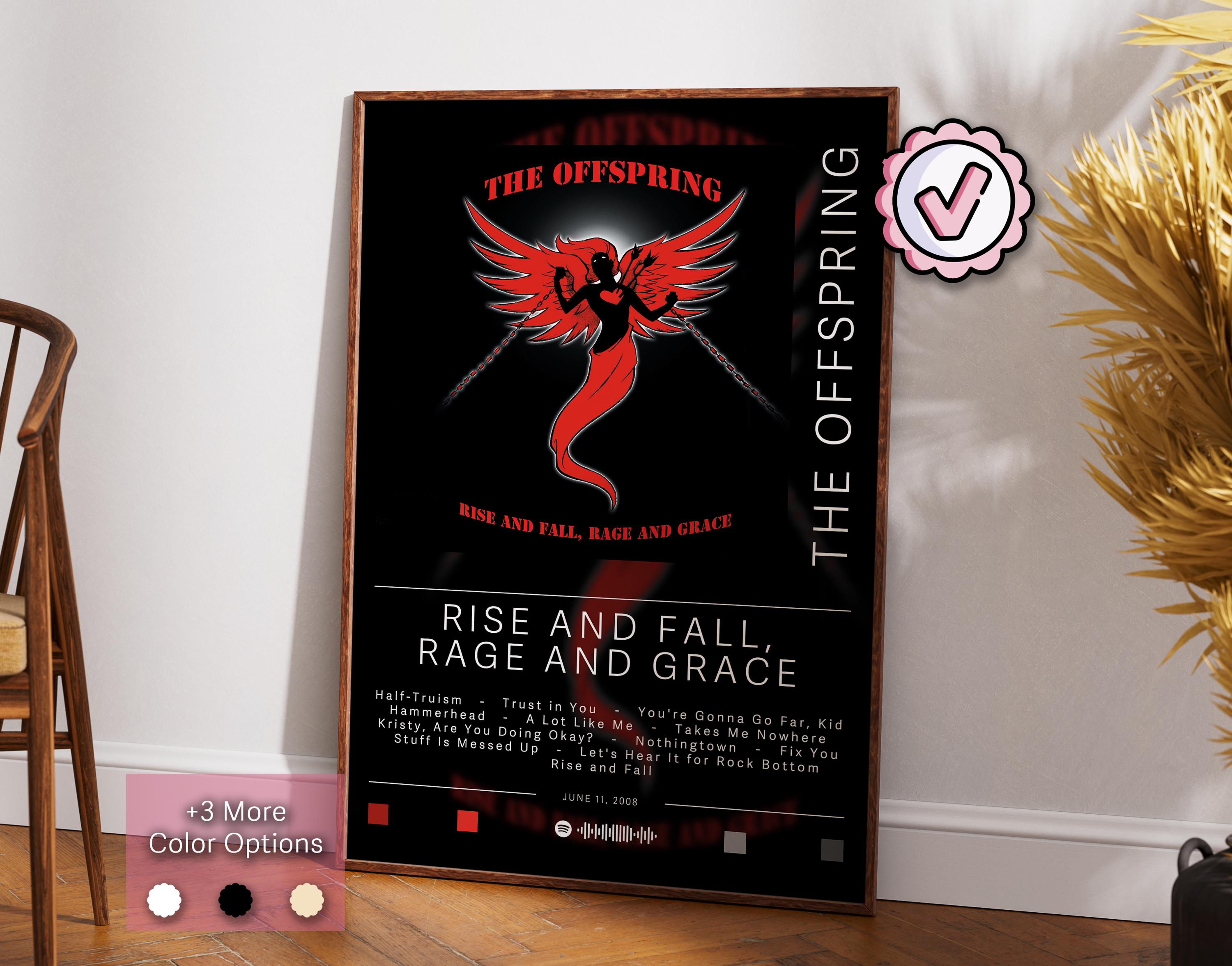 The Offspring Poster | Rise and Fall, Rage and Grace Poster | Album ...