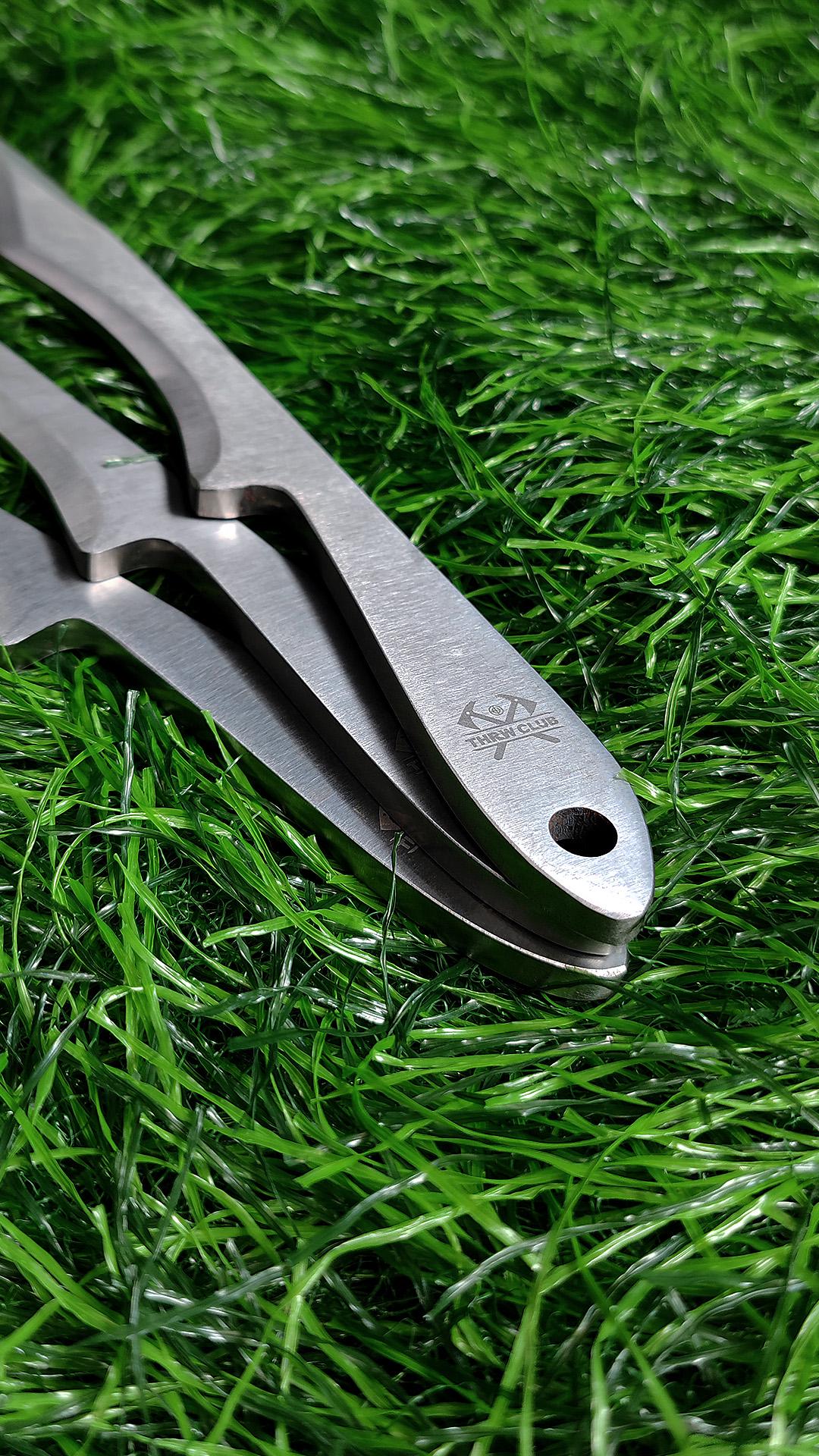 Throwing Spikes Set 6-pack, 10" Full Tang Stainless Steel, 0.236 ...