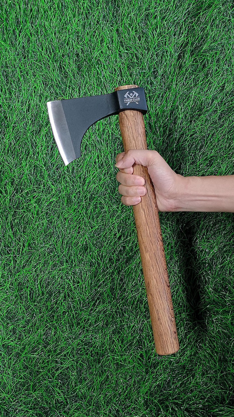 Throwing Axe Set, 16.1" High Carbon Steel Tomahawks, for Competition ...