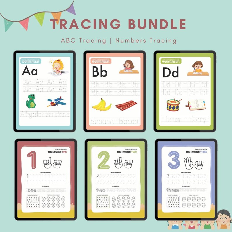 Fun Handwriting Practice for Kids With a Tracing Worksheets Mega Pack ...
