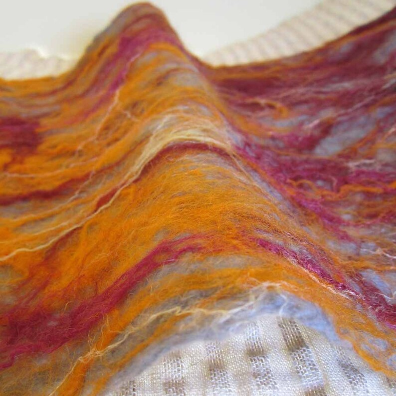 Cobweb Felted Scarf desire - Etsy