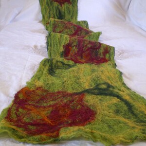 Cobweb Felted Scarf all I Need - Etsy