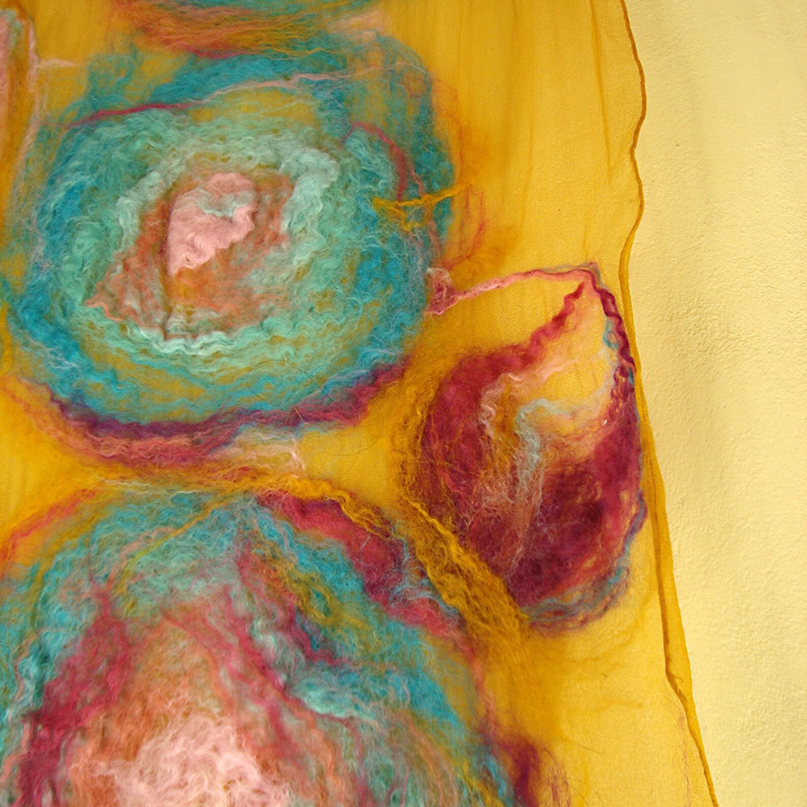 Nuno Felted Scarf infinity - Etsy