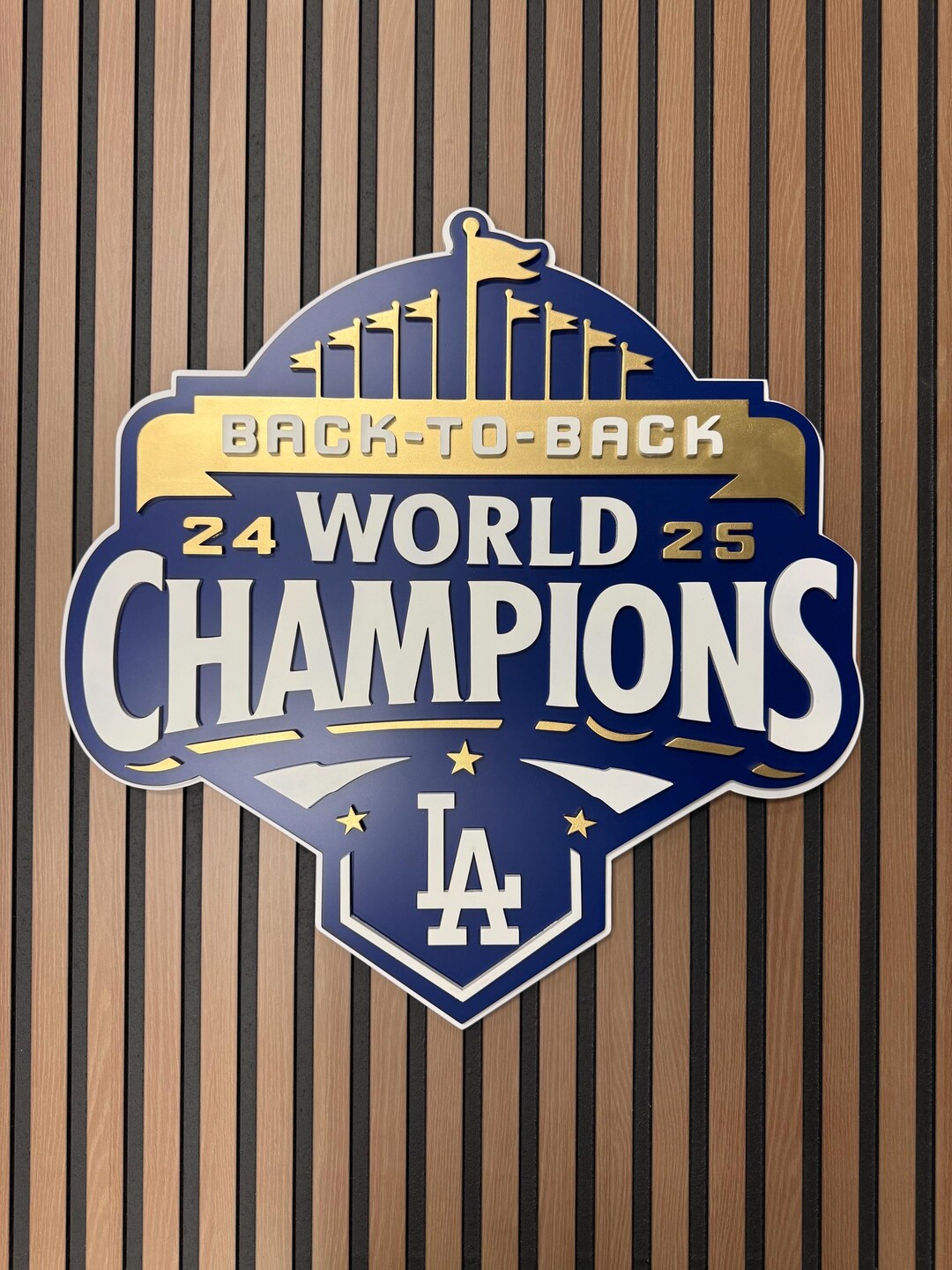 LA Dodgers “dodger Blue” 2025 World Series Back to Back Champions ...