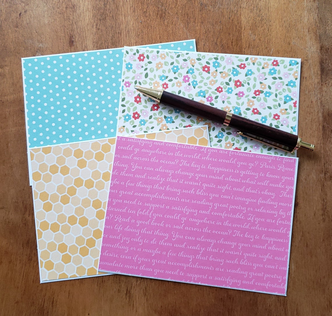 Blank note card set Note card variety set Stationary | Etsy