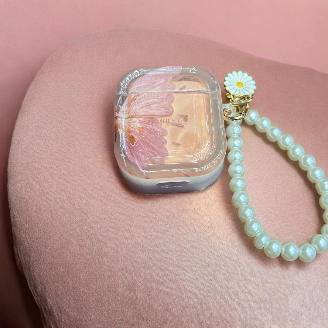 Hand-painted Butterfly Airpods Case, Clear Protective Cover, Cute ...