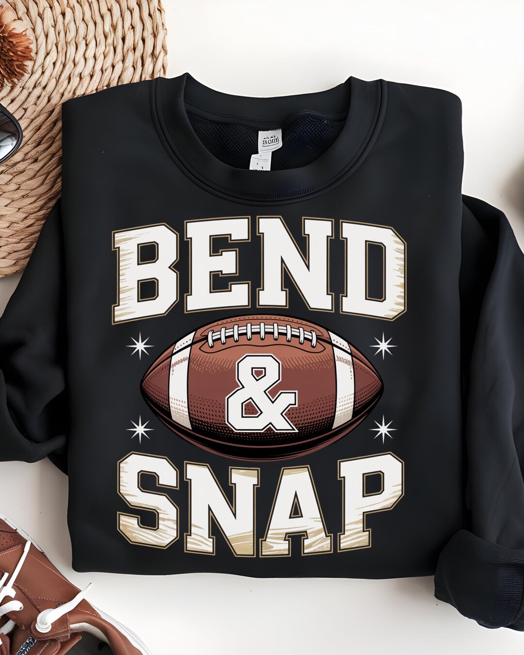 Funny Game Day Touchdown Season SVG PNG, Cute Bend and Snap Football ...